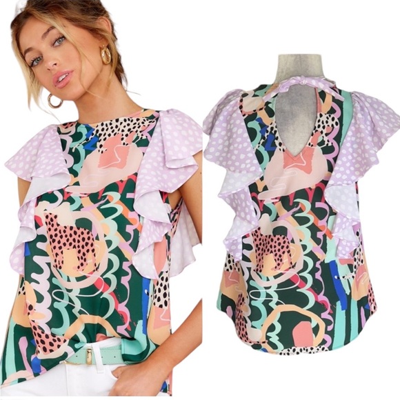 CROSBY by Mollie Burch | Tops | Crosby By Mollie Burch Jungle Cheetah ...